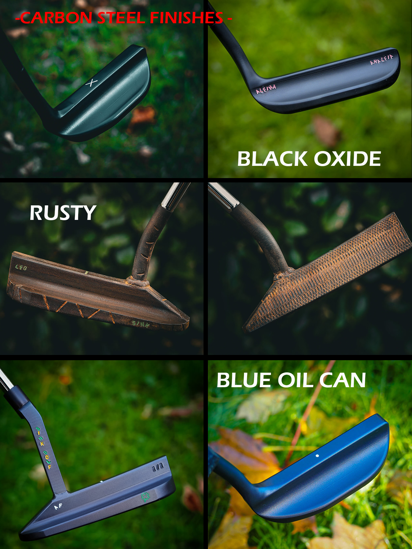 Order a custom putter – SINK GOLF| UK MILLED PUTTERS